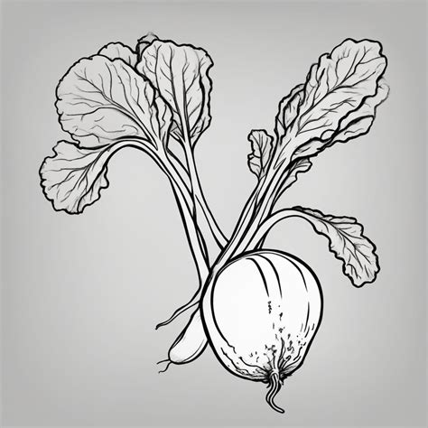 Radish Easy Drawing At Tristan Wilkin Blog