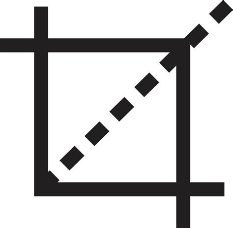 Crop Tool Icon Crop Symbol 9326976 Vector Art At Vecteezy