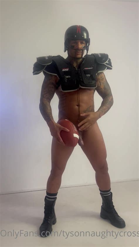 Big Black Stripper In Football Kit