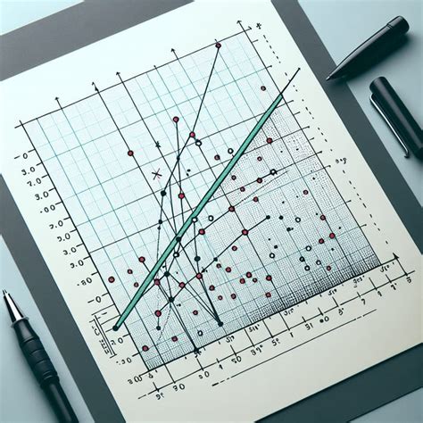 Linear Regression Analysis Best Fit Line Graph Ai Art Generator Easy Peasyai