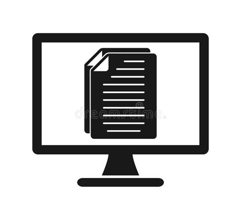 Electronic Documentation Icon Document Management System Dms