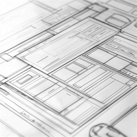 Content Management System Cms Wireframe With Layout And Features