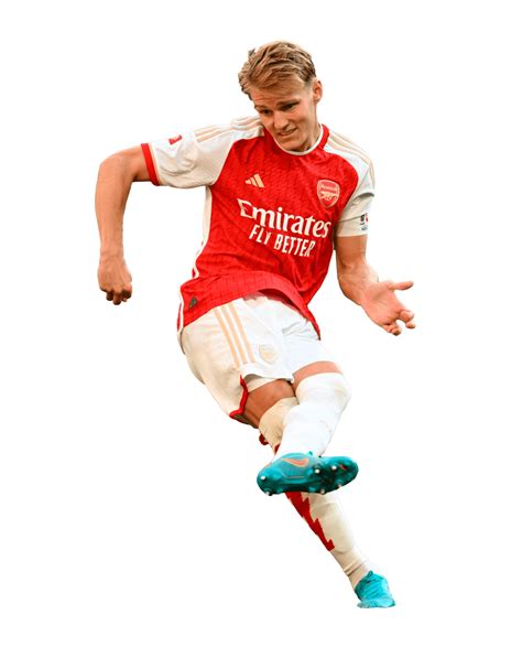 Odegaard Image Png Arsenal Render 2024