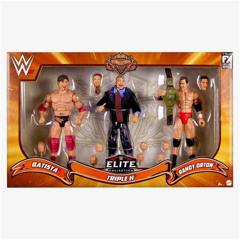 Evolution Wwe Elite Collection Action Figures 3 Pack