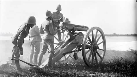 Watch What Happened When The First Machine Gun Appeared In War
