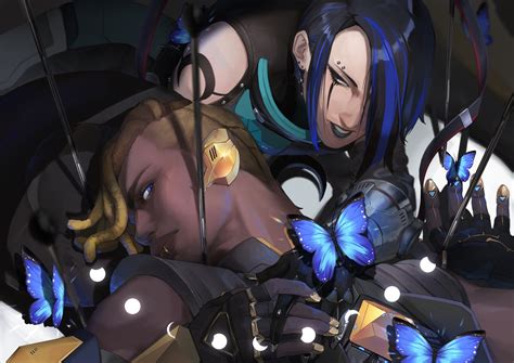 Seer And Catalyst Apex Legends Drawn By Bohe Menthe Danbooru