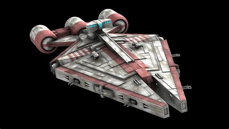 Arquitens Class Light Cruiser Download Free 3d Model By A308 Digital A308 802fa70 Sketchfab