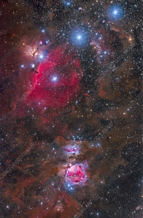 Orion Molecular Cloud Complex Stock Image C057 7705 Science Photo Library