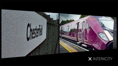 Emr The First Ever Class 810 Aurora At Chesterfield Youtube