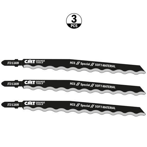 Cut On Soft Materials Jt313aw Jig Saw Blades Cmt Orange Tools Worldwide