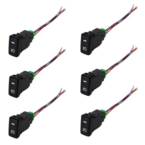 6x Auto Retrofit Switch Waterproof Toggle Switch F Vicedeal