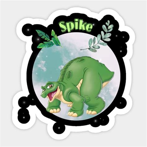 Land Before Time Spike Land Before Time Sticker Teepublic