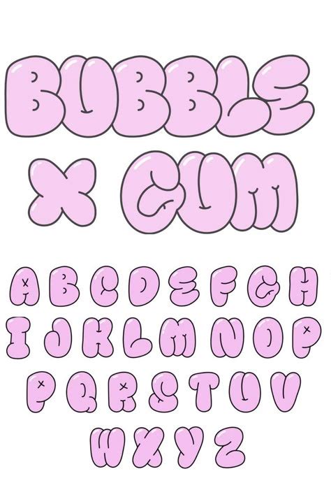 Bubble Writing Ideas
