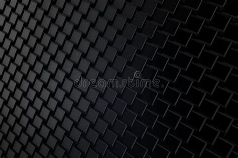 Elegant Black Square Pattern Background Stock Illustration