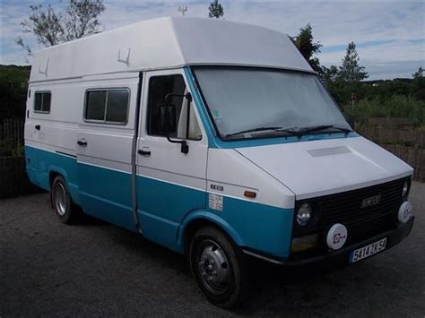 Vintage Unic Camper Van Restyled For Camping In France