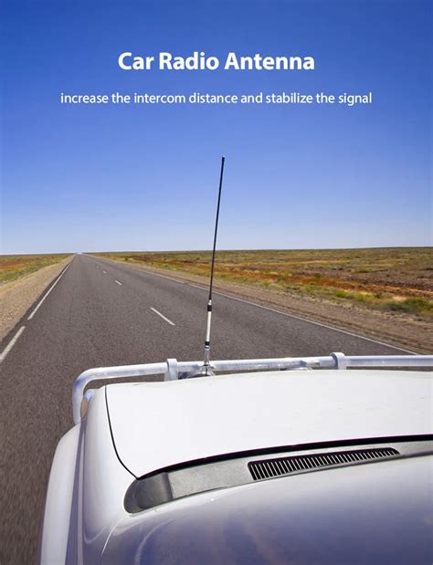 Crony Single Band 144 174mhz Vhf Vehicle Antenna 34dbi Gain
