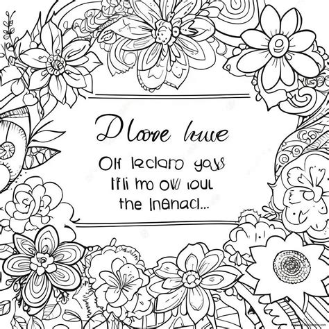 Inspirational Song Lyrics Coloring Page 53334 42194
