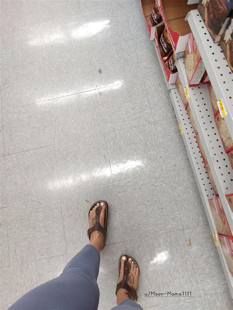 Grabbing A Quick Snack Cake Mix For Me Toes For You R Publicfeetpics