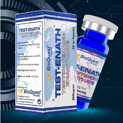 Bioquest Test Enath Testosterone Enanthate Injection 250 Mg Ml At