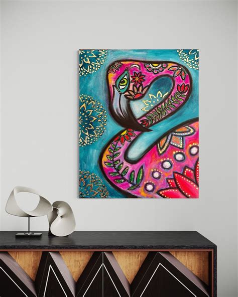 Aqua Boheme Chakra Colors Stretch Canvas Artwork