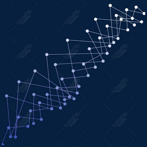 Blue Dot Line Vector Illustration Element Blue Dotted Vector Png