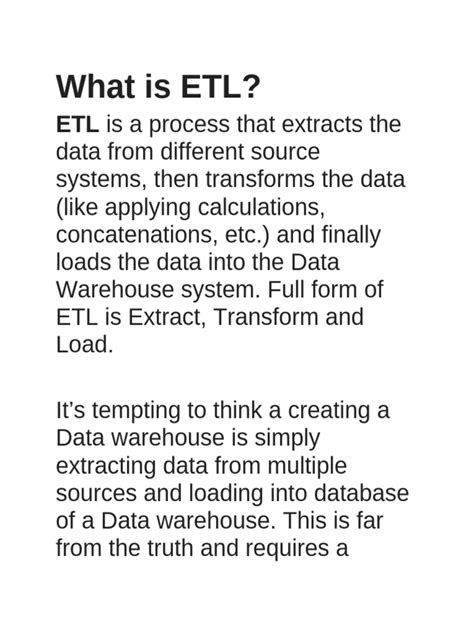 Etl Testing01 Pdf