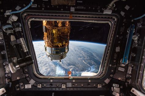 Wallpaper Universe Orbits Orbital View Earth Space Station Iss