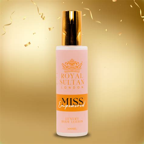 Miss Empowered Body Lotion 30ml100ml Royal Sultan London