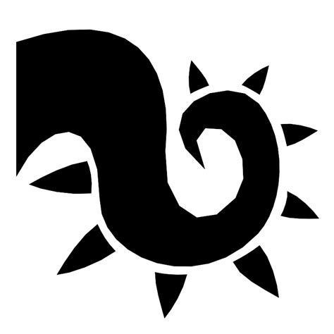 Spiked Tentacle Vector Svg Icon Svg Repo