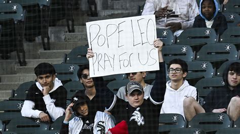 White Sox News Pope Leo Xivs Chicago Fandom Caught On Camera During