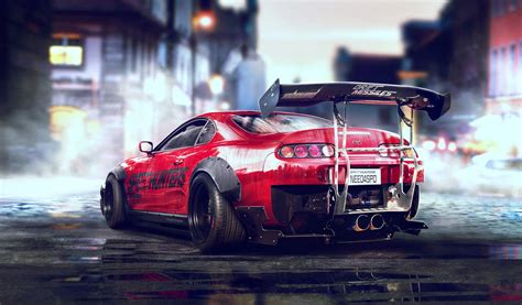 Car Wallpaper 4k Supra Mk4