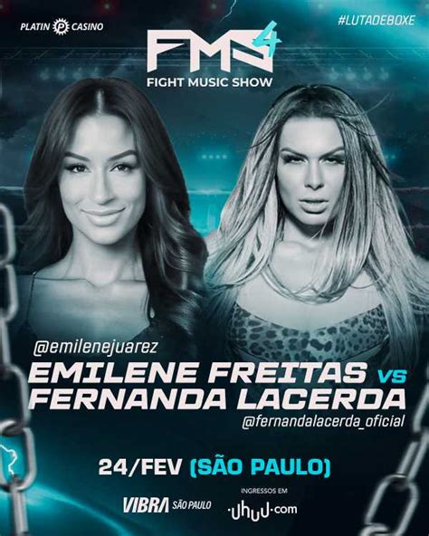 Esposa De Popó E Ex Panicat Fazem Luta De Boxe No Fms 4 Combate Ge