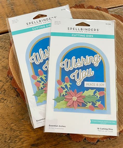 Essential Arches Spellbinders Detailed Cutting Dies S5 526 Etsy