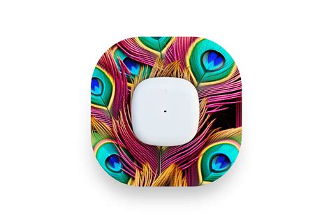 Shop Peacock Feathers Patch Simplera Today Protect Your Cgm