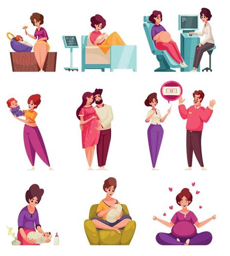 Prenatal Care Vector Art Icons And Graphics For Free Download
