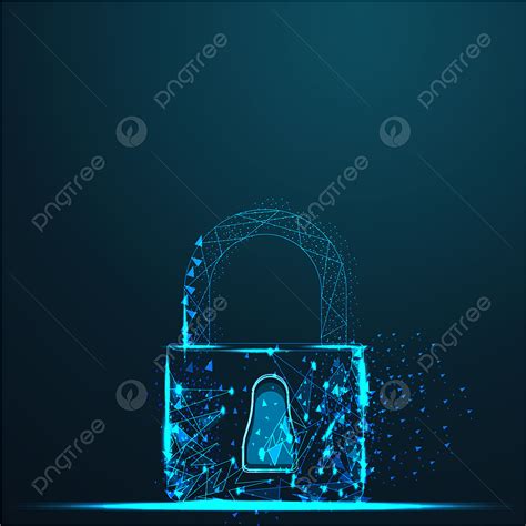 Cyber Security Padlock Vector Hd Images Cyber Lock Security Padlock