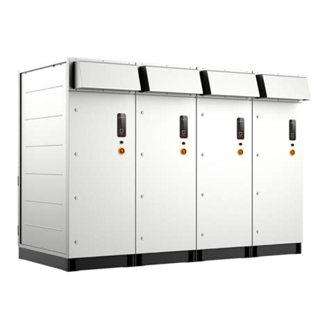 Sungrow Sg1100ud Mv System Manual Pdf Download Manualslib
