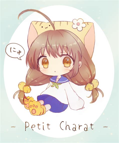Suzukkyu Puchiko Di Gi Charat Highres Translation Request 1girl