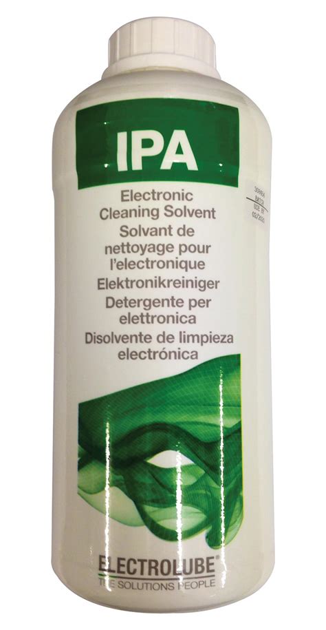 Ipa01l Electrolube Electronic Cleaning Solvent Can 1l