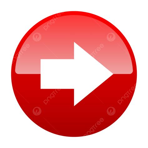Red Arrow Icon Filigree Play Internet Png And Vector With