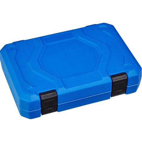 Tectake 21 Piece External Multi Tooth Socket Set With Plastic Case