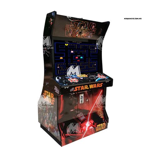 Maquinita Mini Cisne Con Banquito 32 Personalizable Multijuegos