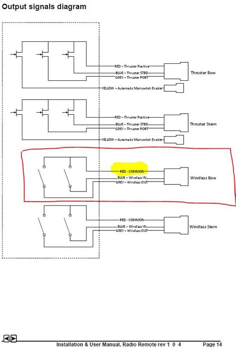 Connecting A Quick Windlass And Side Power Remote Control In Uk