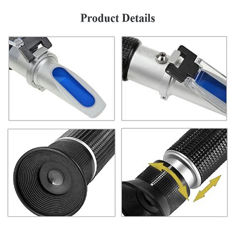 Portable Refractometer For Coolant Antifreeze