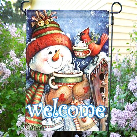 The Holiday Aisle® Double Sided Premium Garden Flag Seasonal Garden