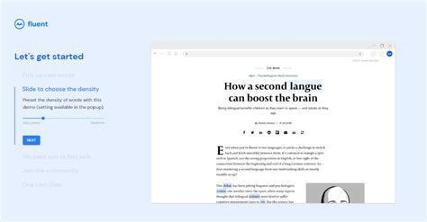 Fluent Learn A New Language By Browsing The Web Startup Stack