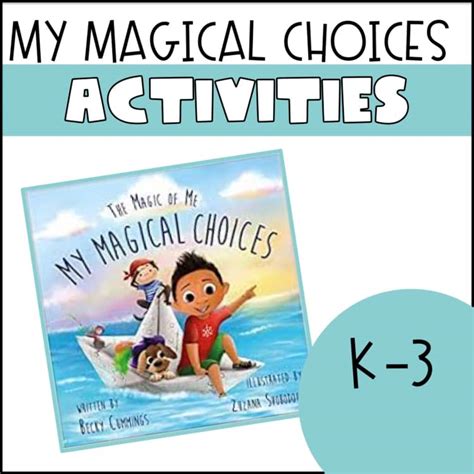 My Magical Choices Activities By That Tall Teacher Tpt
