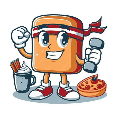 Premium Vector Cute Mascot Vector Illustration Creative Cute Mascot