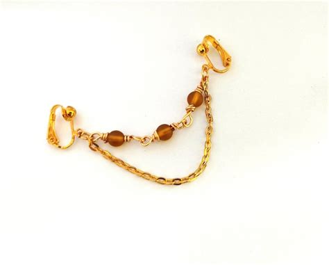 Bondage Clamps And Adornments Clit Clamps And Labia Dangles Labia Chain With Frosted