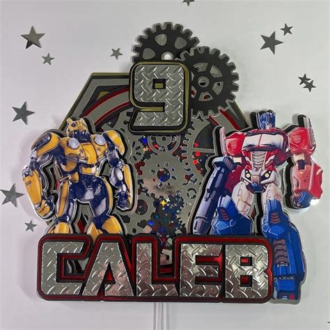 Transformers Cake Topper Optimus Prime Cake Topper Etsy Artofit